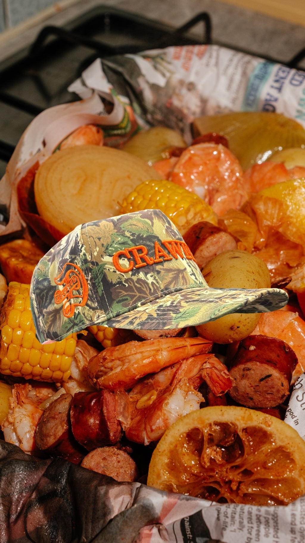 Crawfish Hat - Camo – Decatur London