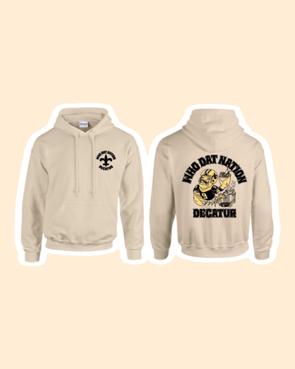 Crawfish Drew Hoodie – Decatur London